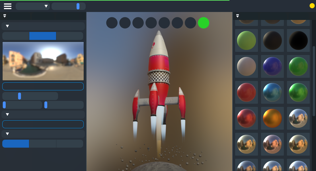 Light Tracer Render • 3D Rendering Software • GPU web ray tracer